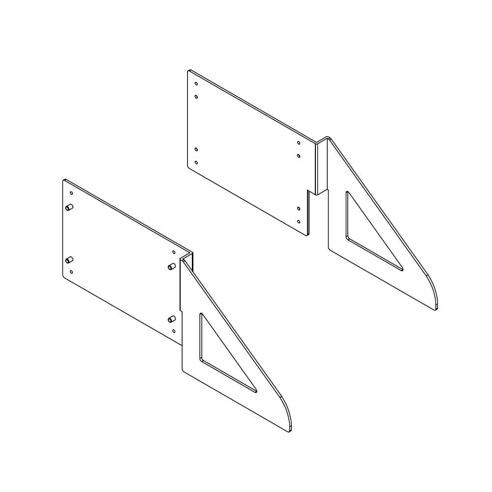 Free Standing Wall Bed Support Conversion Kit